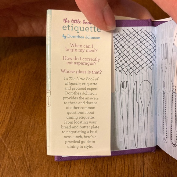 Other | Tiny Pocket Sized Little Book Of Etiquette Gift Exchange | Poshmark